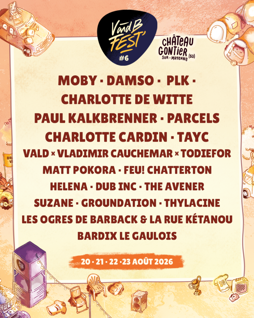 Les 19 premiers noms du V and B Fest' 2026 - V and B Fest'